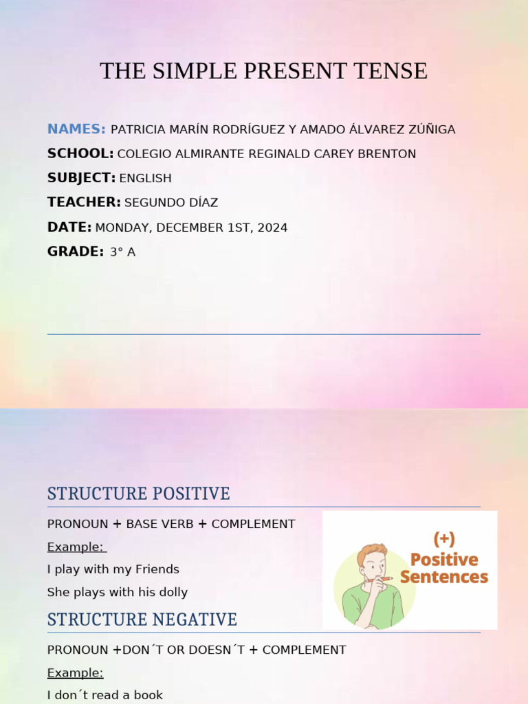 Examen Parcial Ingles[2[1] | PDF | Verb | Syntax