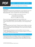 The Chosen: Season 1 Study Guide | PDF | Jesus | Gospel Of Matthew