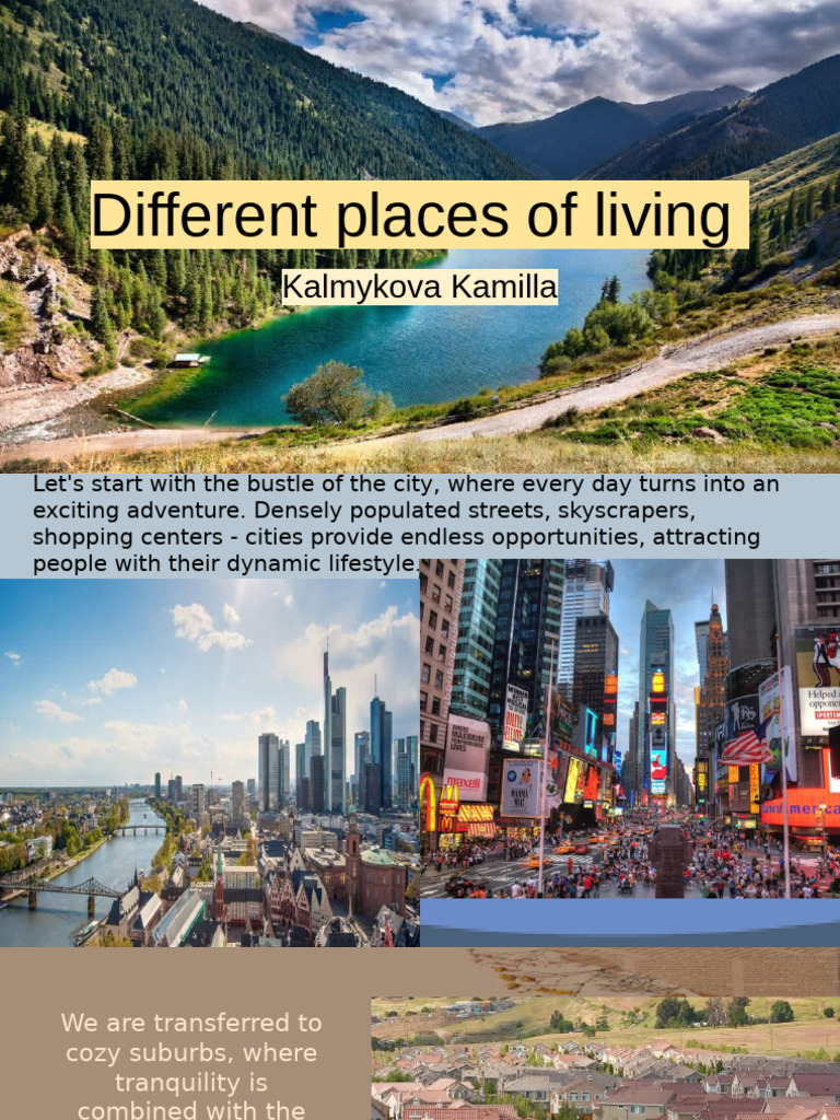 Urban to Rural Living Choices | PDF