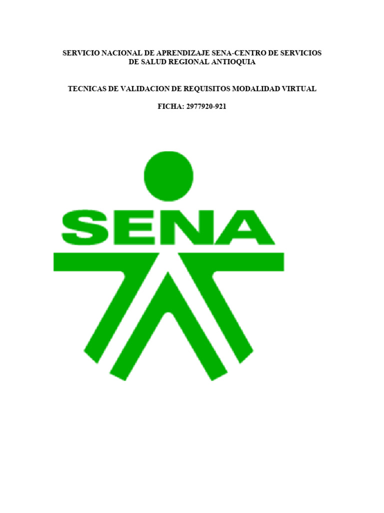 Documento. Plan de Pruebas e Informes de Tipo de Pruebas. Ga6-220501099-Aa1-Ev02 | PDF ...