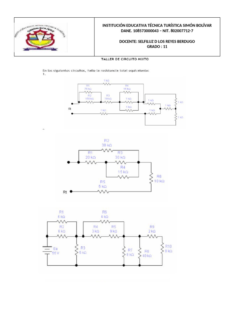 Circuito Mixto | PDF