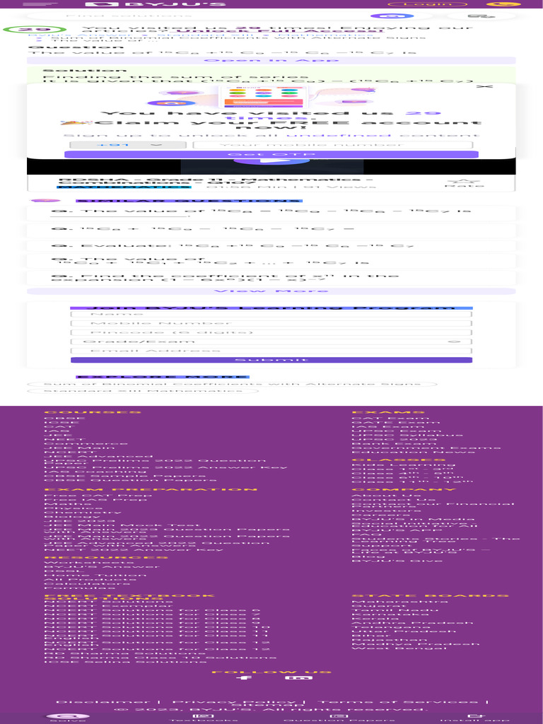 Math Enthusiasts: Unlock Full Access | PDF | Qualifications | Student ...