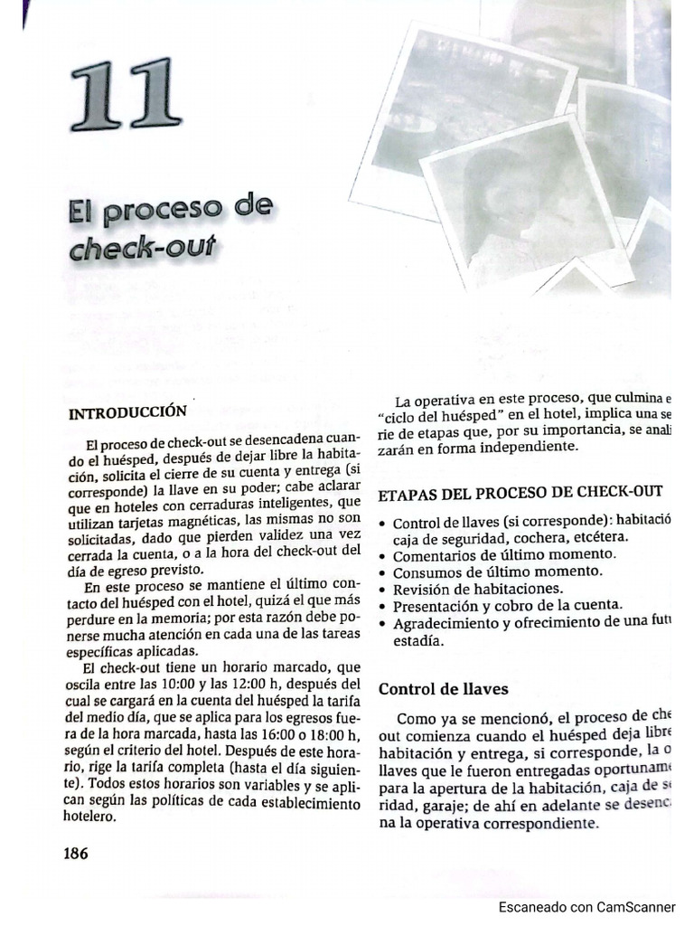 11 El proceso de check out | PDF