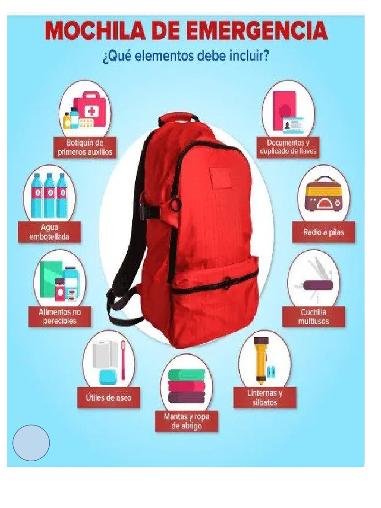 Mochila de Emergencia | PDF