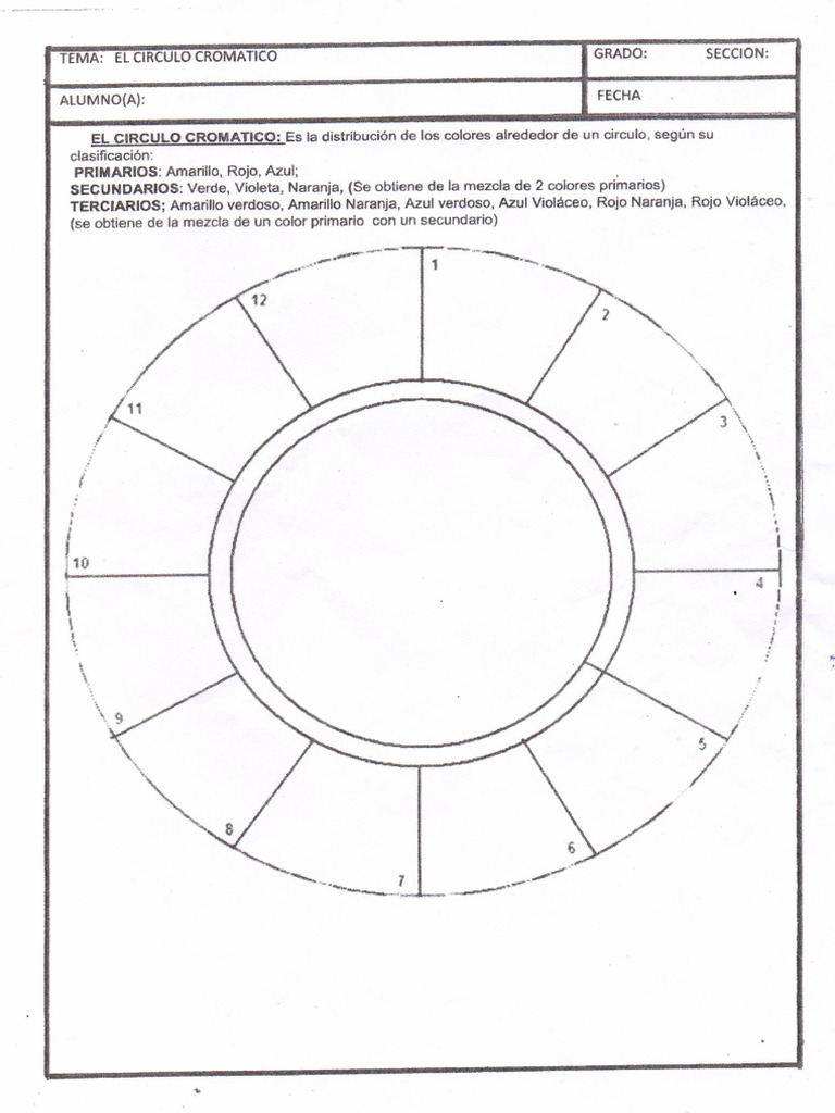 CIRCULO CROMATICO | PDF