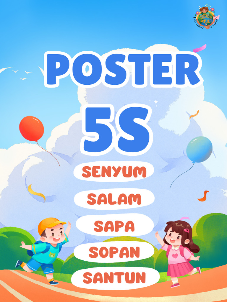Poster Budayakan 5S di Sekolah | PDF