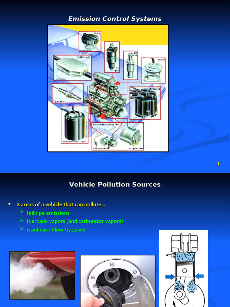 Unit 1 Emission Control | PDF | Exhaust Gas | Mechanical Engineering