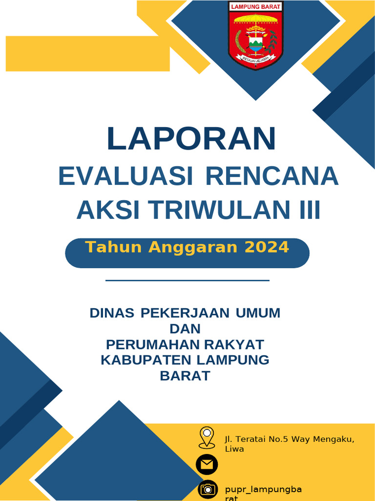 Biru Kuning Putih Profesional Sampul Modul Pembelajaran Dokumen A4 | PDF