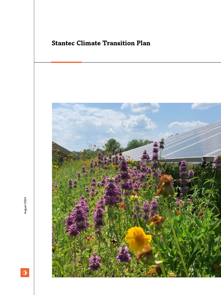 Stantec Climate Transition Plan | PDF | Natural Environment | Economies