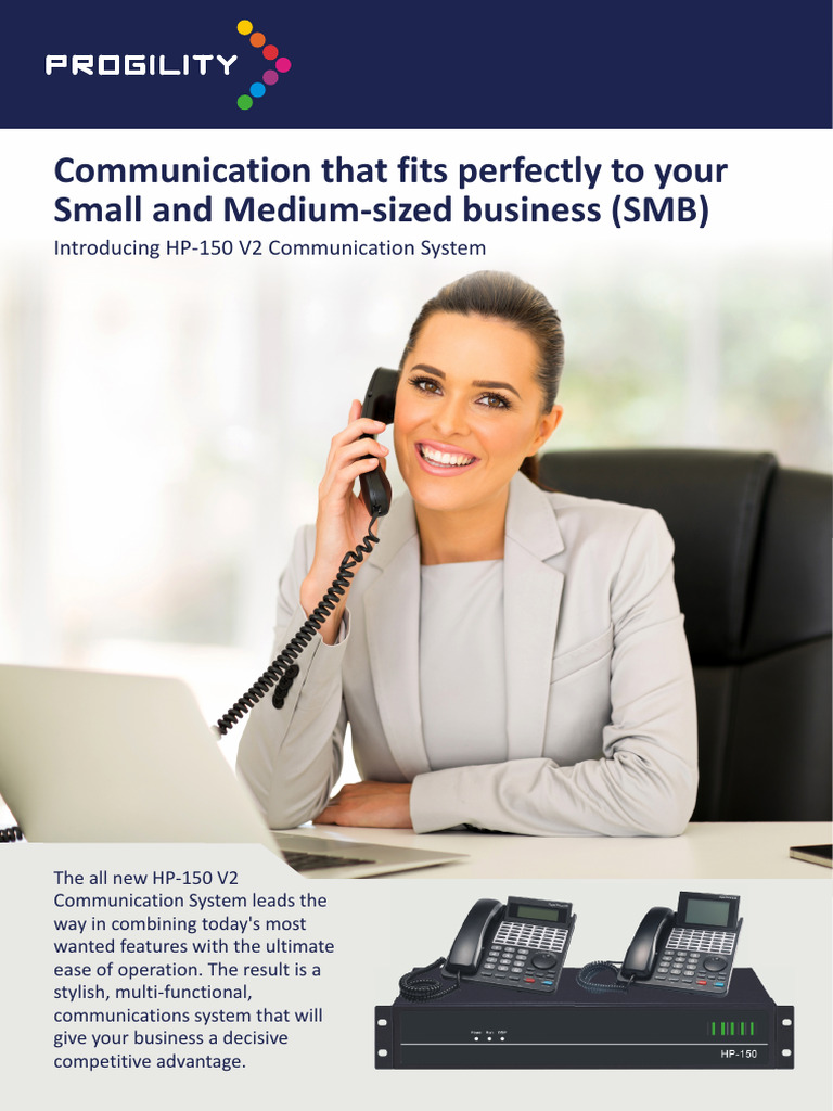 HP 150 Communication System | PDF | Telephone | Information And ...