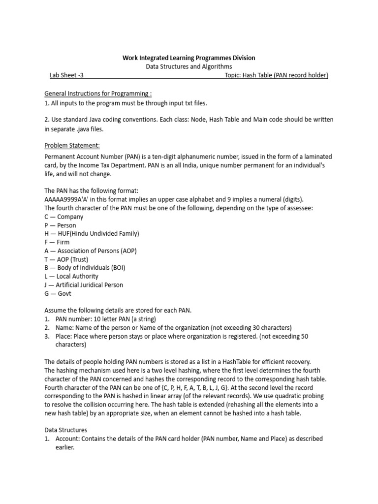 DSAD-LABSHEET3 | PDF | Computer Science | Computer Programming DSAD-LABSHEET3 | PDF | Computer Science | Computer Programming