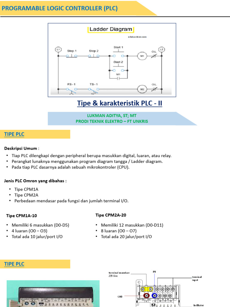 Tipe PLC (Omron) - II | PDF
