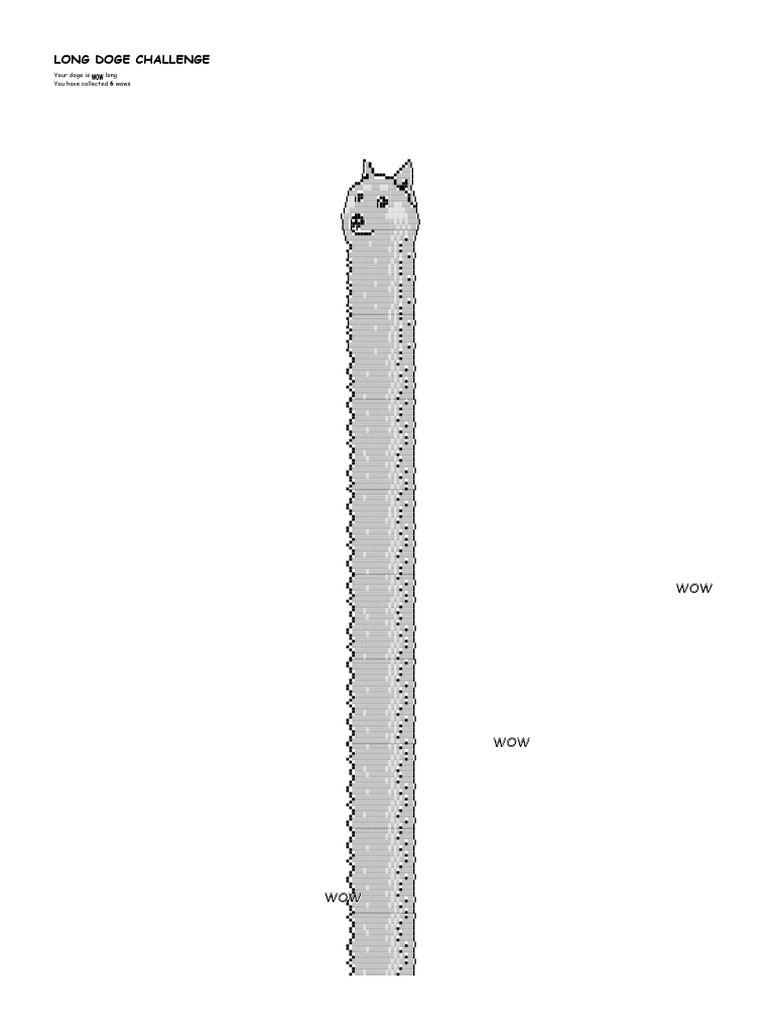 The Long Doge Challenge | PDF