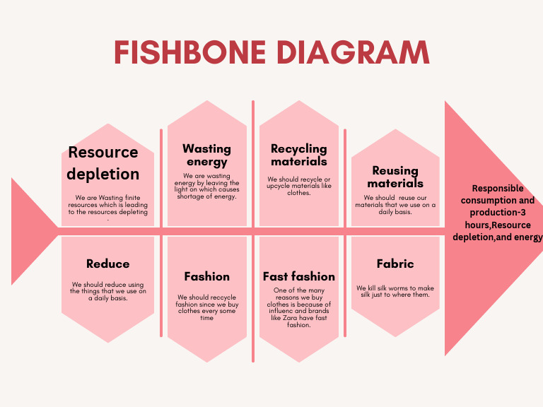 Pink Fishbone Diagram | PDF