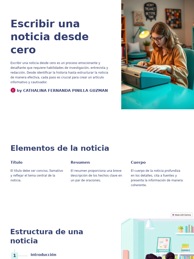 Escribir Una Noticia Desde Cero | PDF | Información | Comunicación humana