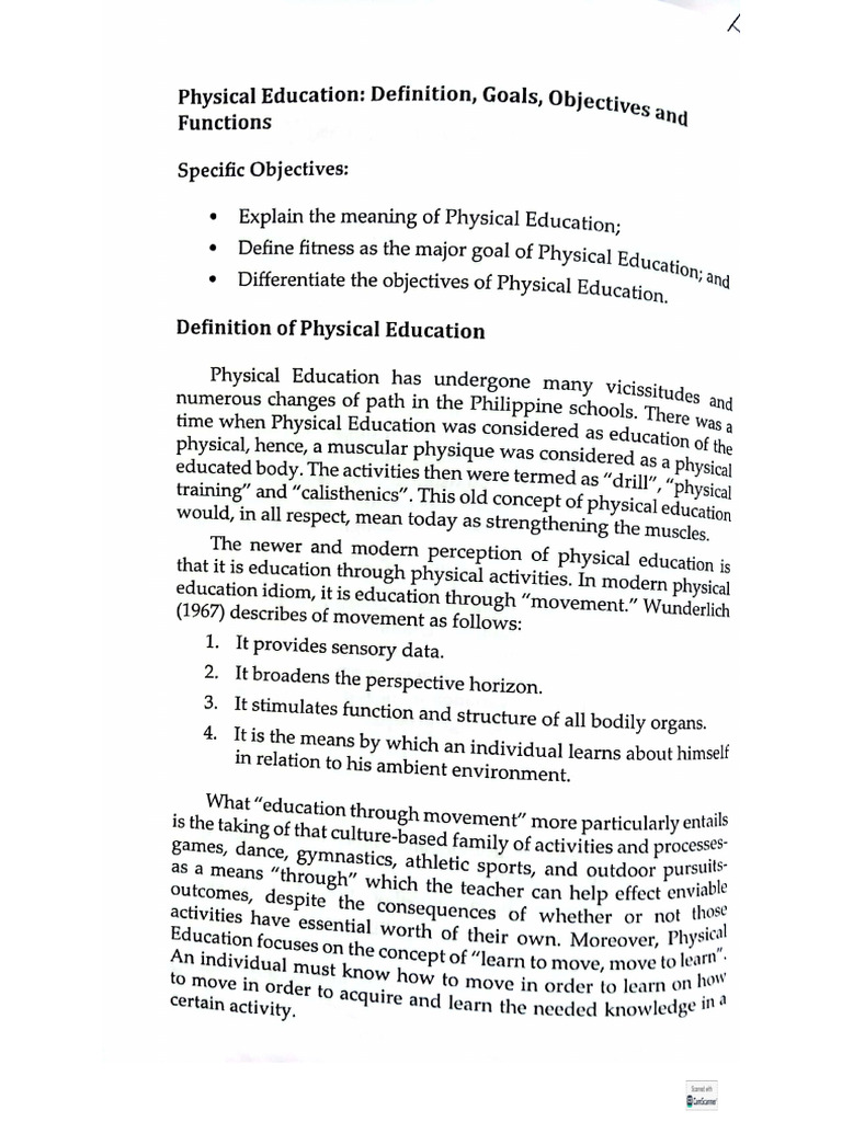 PATH FIT 1 Reading Material | PDF