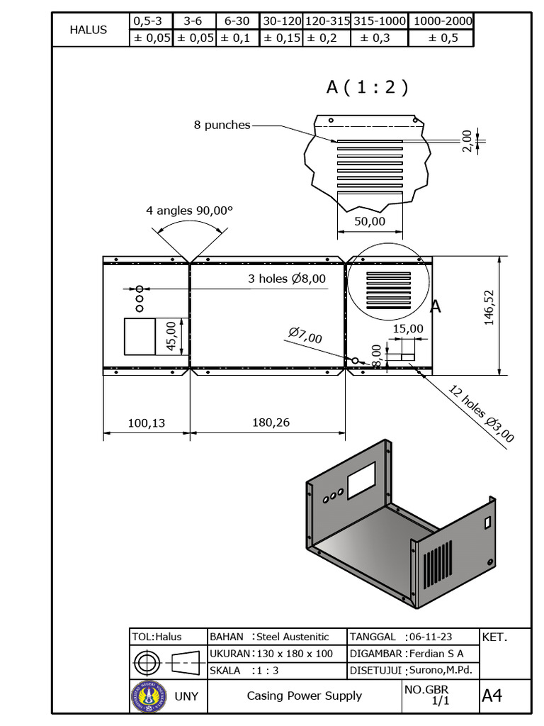 Casing Power Supply | PDF