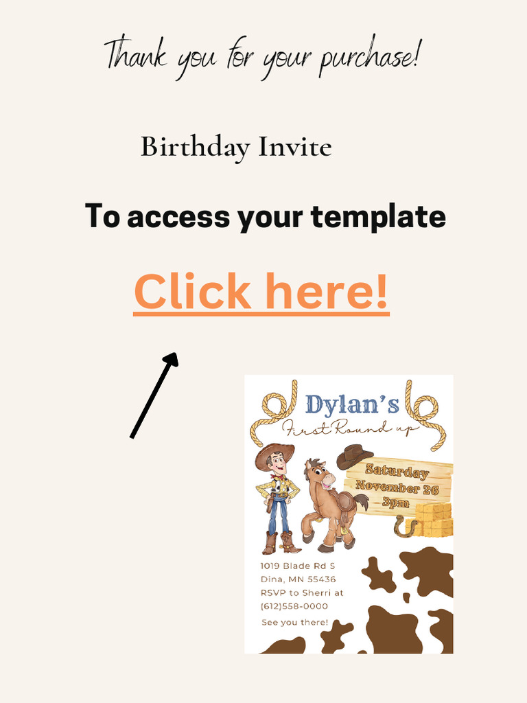 Roundup Invitation | PDF