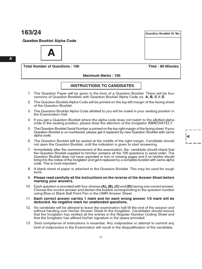 Scientific Officer Chemistry 2024 | PDF | Chemical Bond | Chemical ...