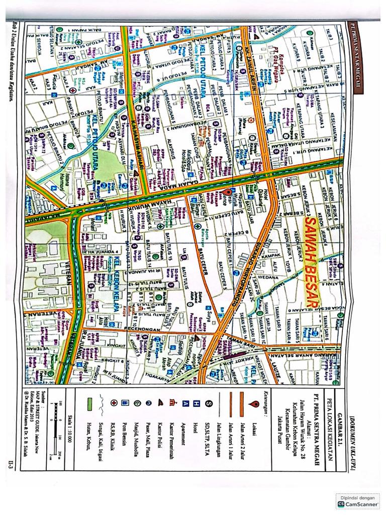 Peta Lokasi Kegiatan | PDF