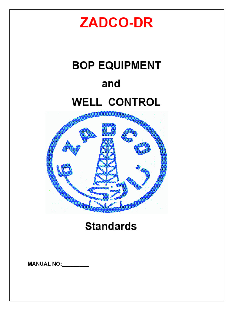 17C5. ZADCO - Well Control Manual | PDF | Casing (Borehole) | Blowout ...