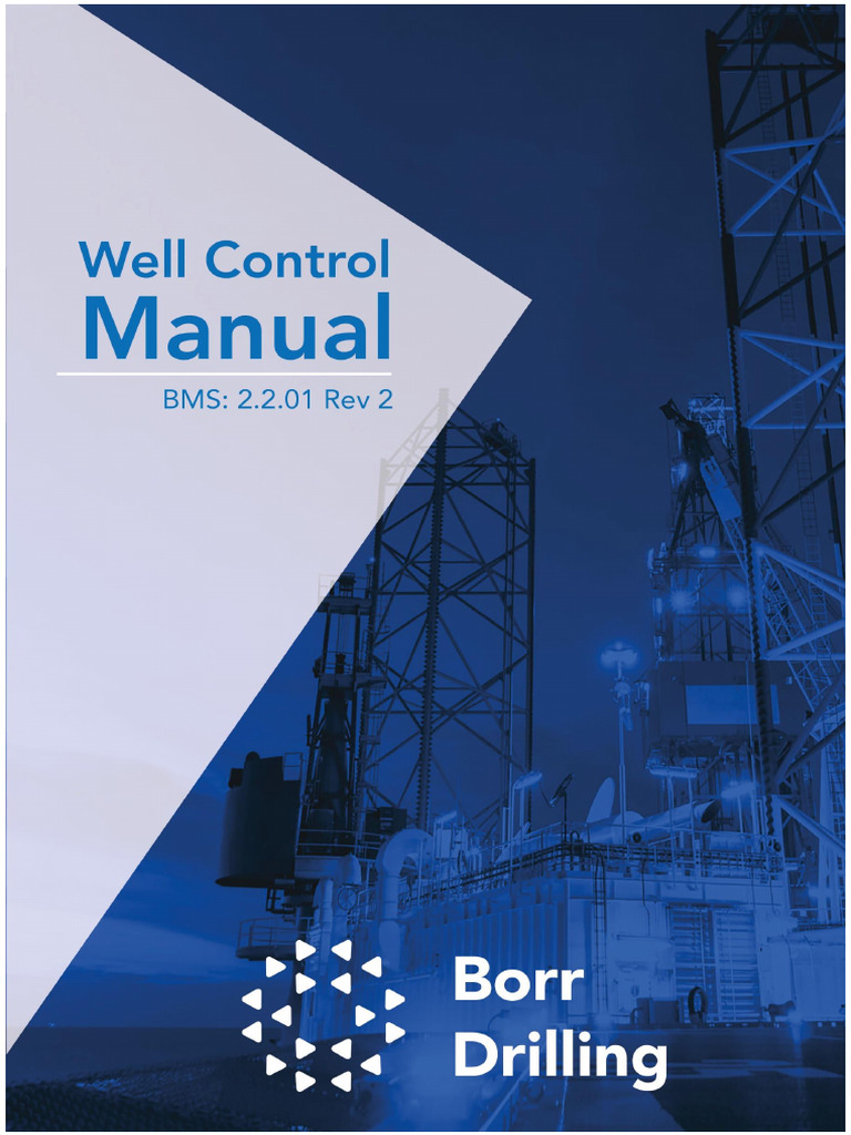 17C6A. Official Borr-Well Control Manual-2.2.01 Rev2 | PDF | Casing ...