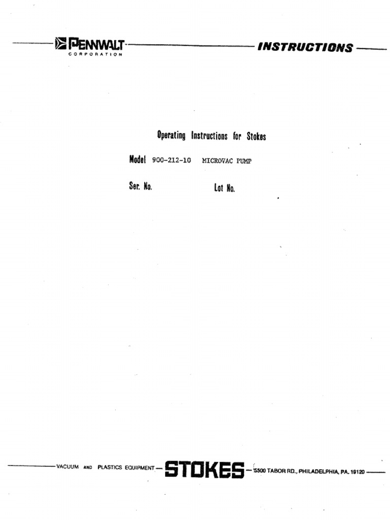 1 Manual Stokes 212 10 | PDF