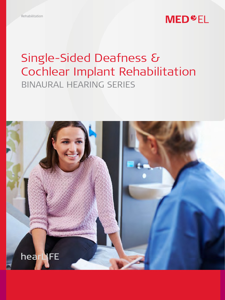 1 0 Single Sided Deafness and Cochlear Implant Rehabilitation - English ...