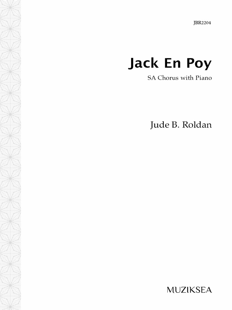 ROLDAN Jack en Poy (SA) Revised July 2022 - PERUSAL | PDF