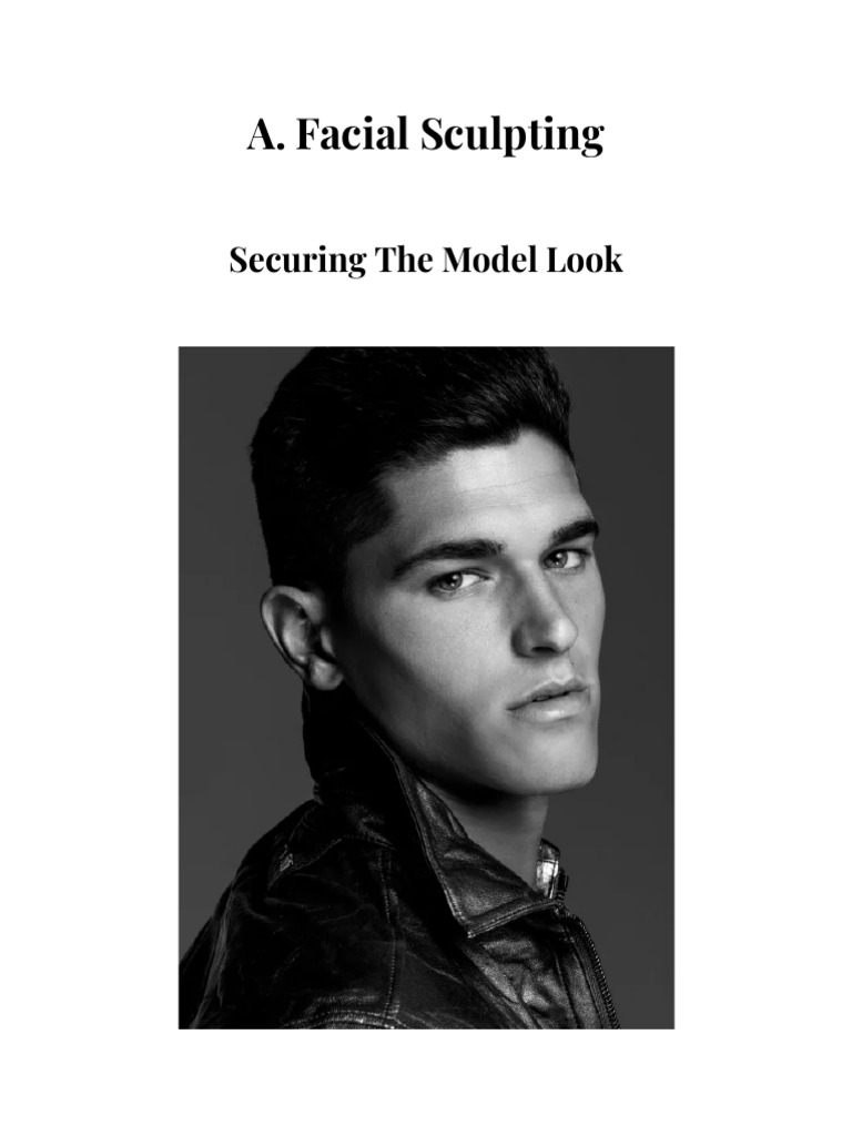 A. Facial Sculpting: Securing The Model Look | PDF | Bloating ...