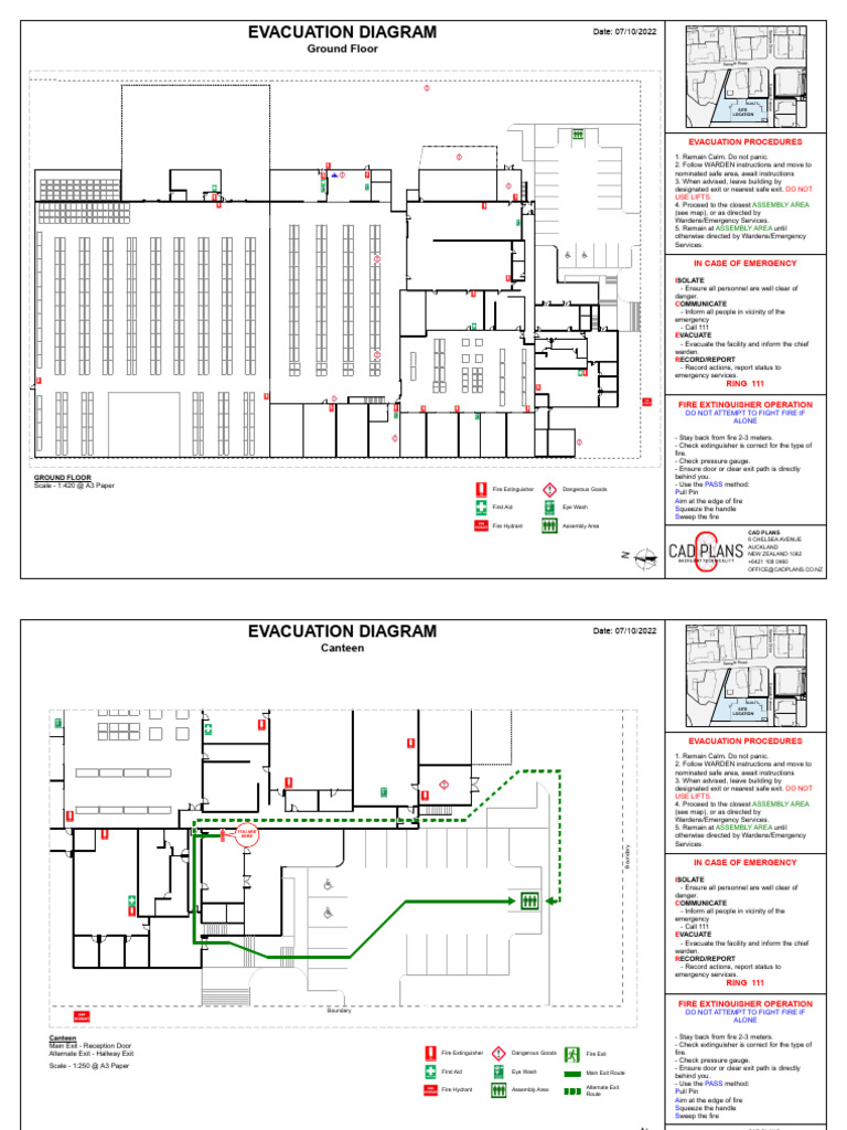 Evacuation-Sample | PDF | Safety