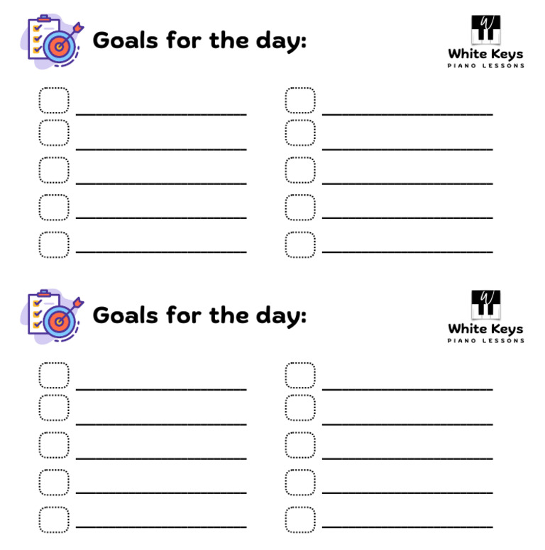 Goal Chart | PDF