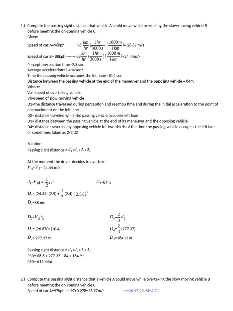 psd-final | PDF | Speed | Metrology