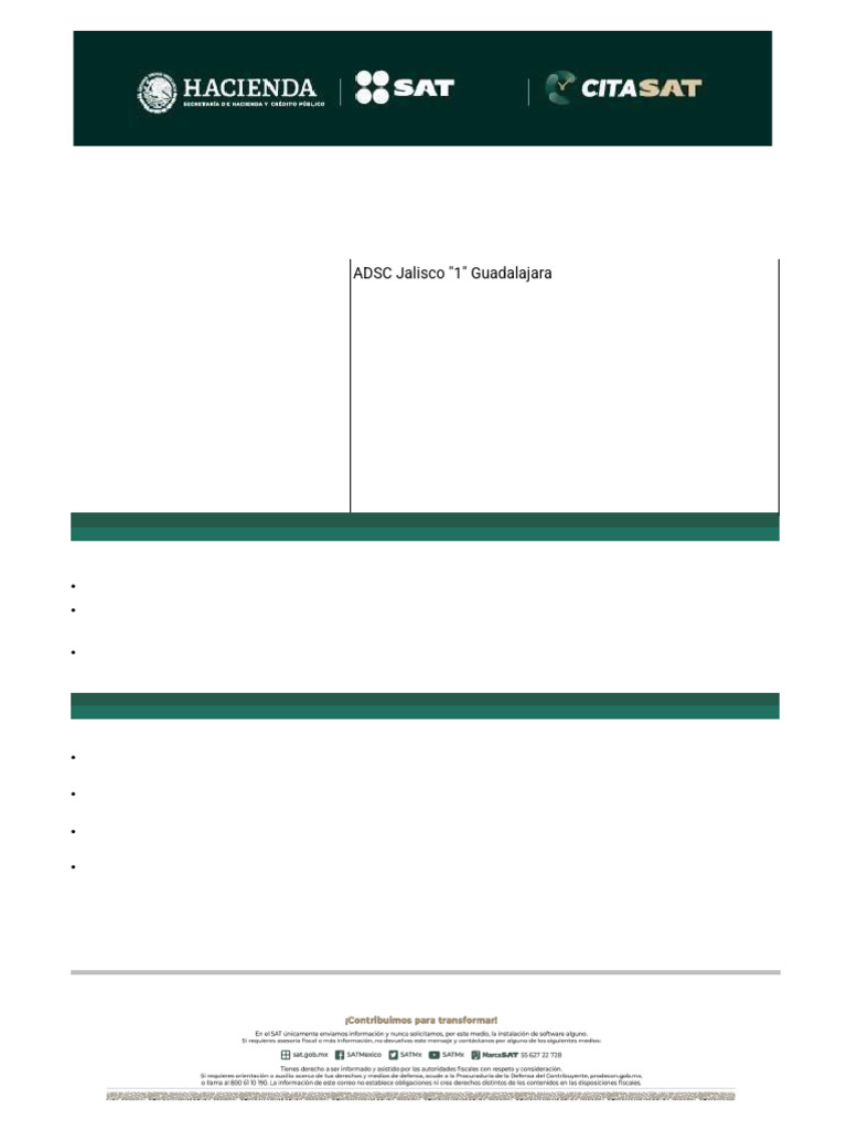 Acuse Cita | PDF | Gobierno