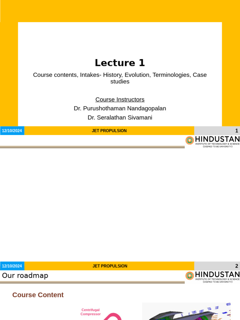 Lecture 1 (2) | PDF | Jet Engine | Machines