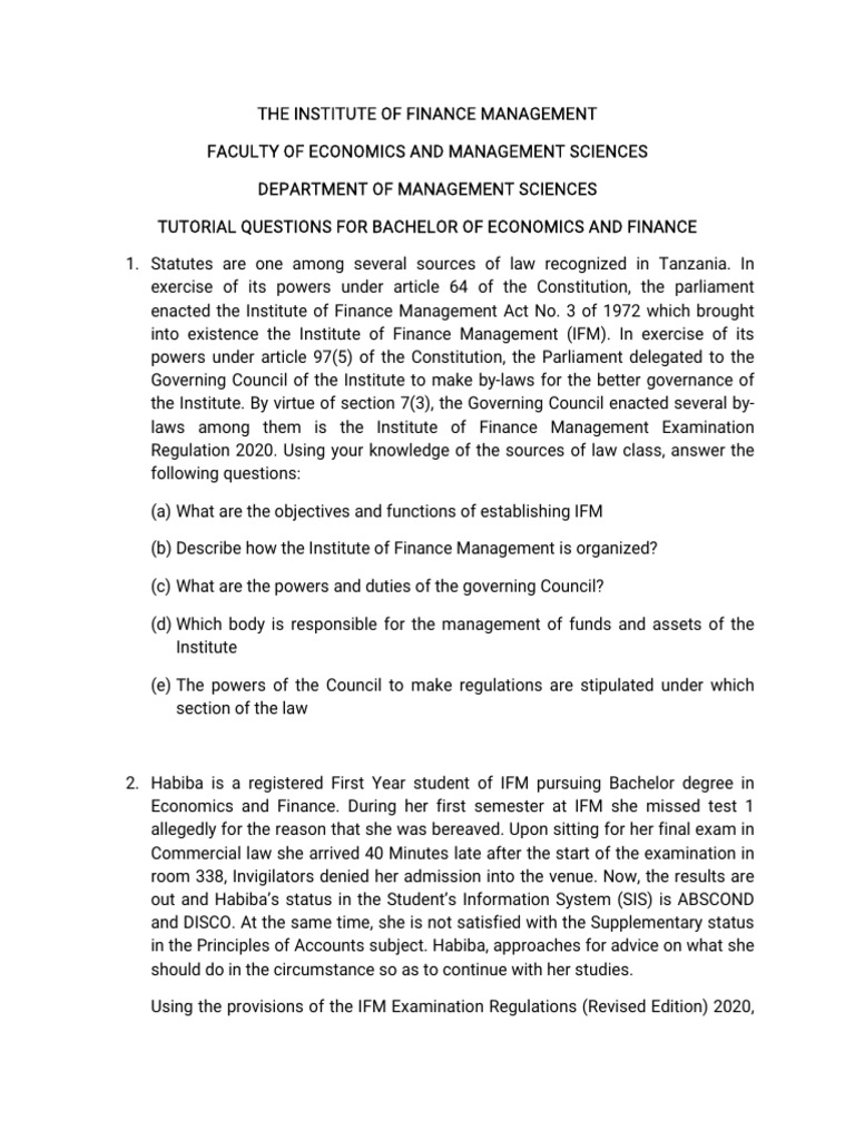 COMMERCIAL LAW Tutorial Qns 1 | PDF