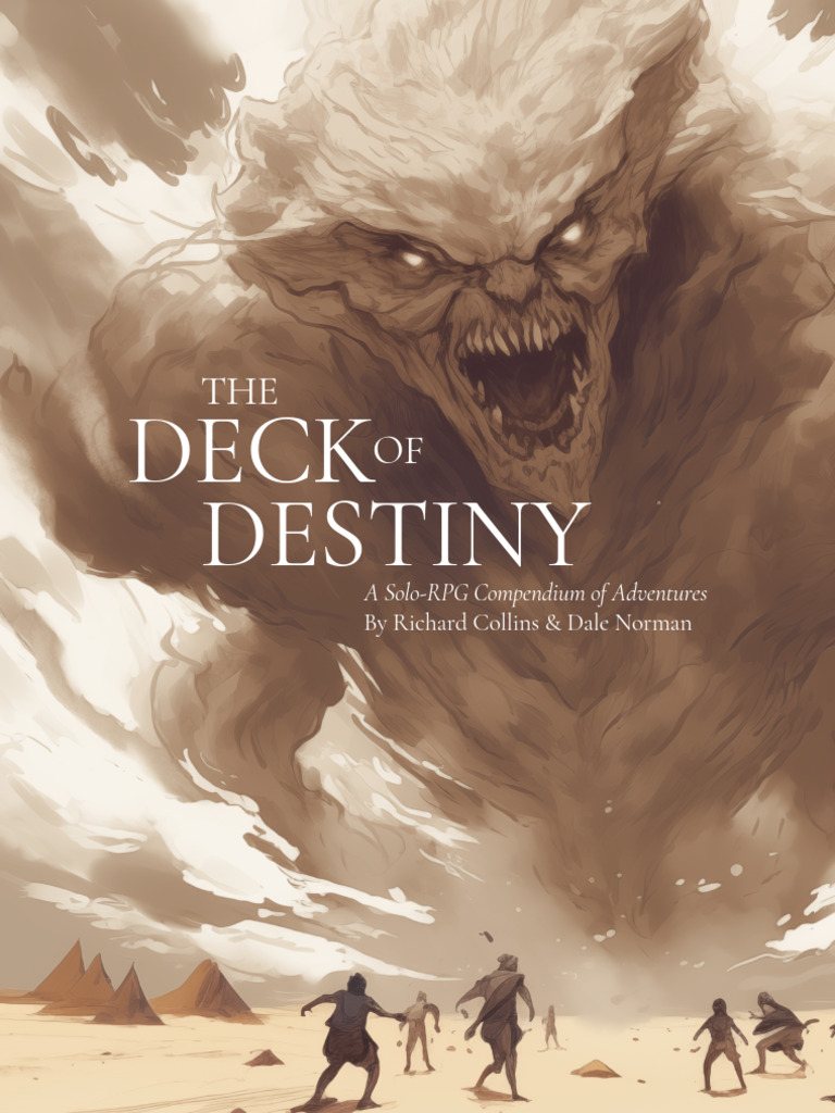 Deck of Destiny FEB | PDF | Playing Cards | Desert