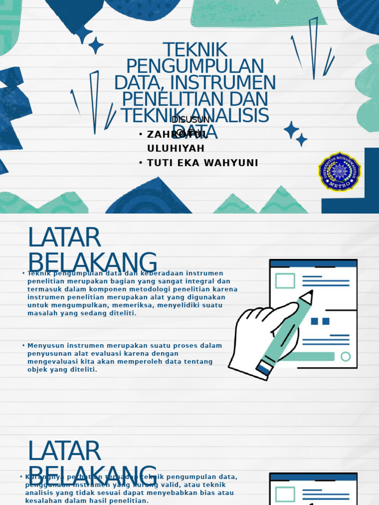 Teknik Pengumpulan Data, Instrumen Penelitian Dan Teknik | PDF