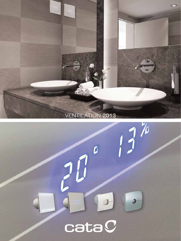 Cata Fan General | PDF | Ventilation (Architecture) | Manufactured Goods
