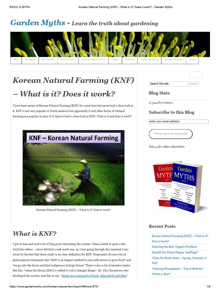 Organic Gardening with KNF Insights | PDF | Horticulture | Agriculture