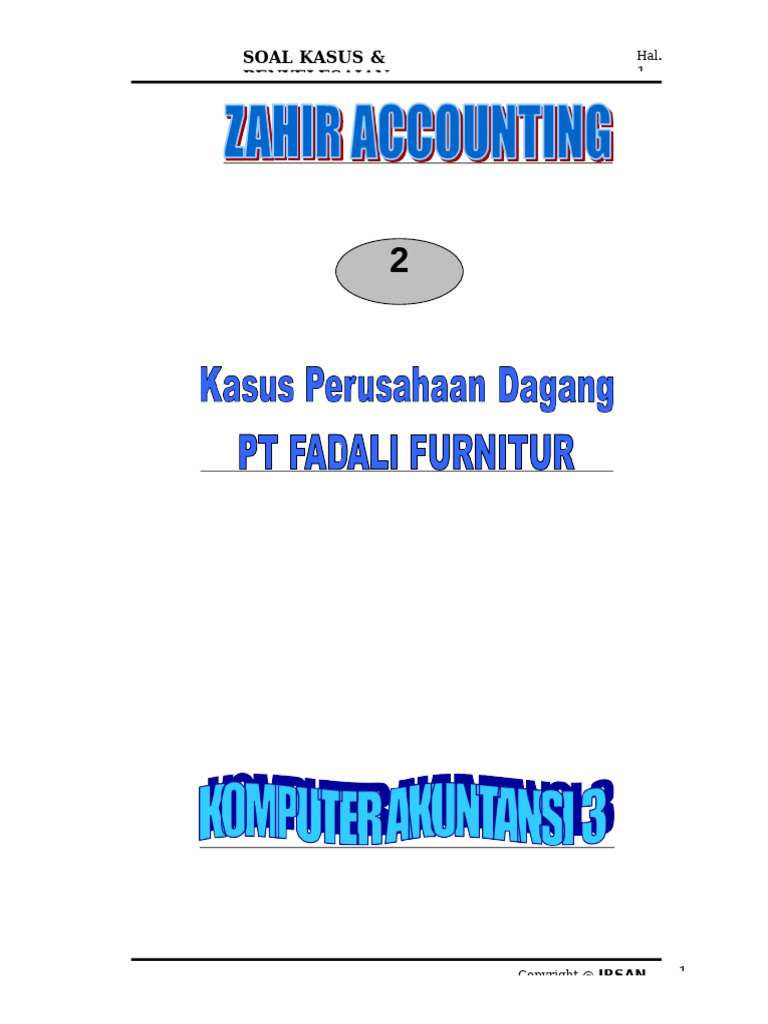 Tugas Zahir Accounting | PDF