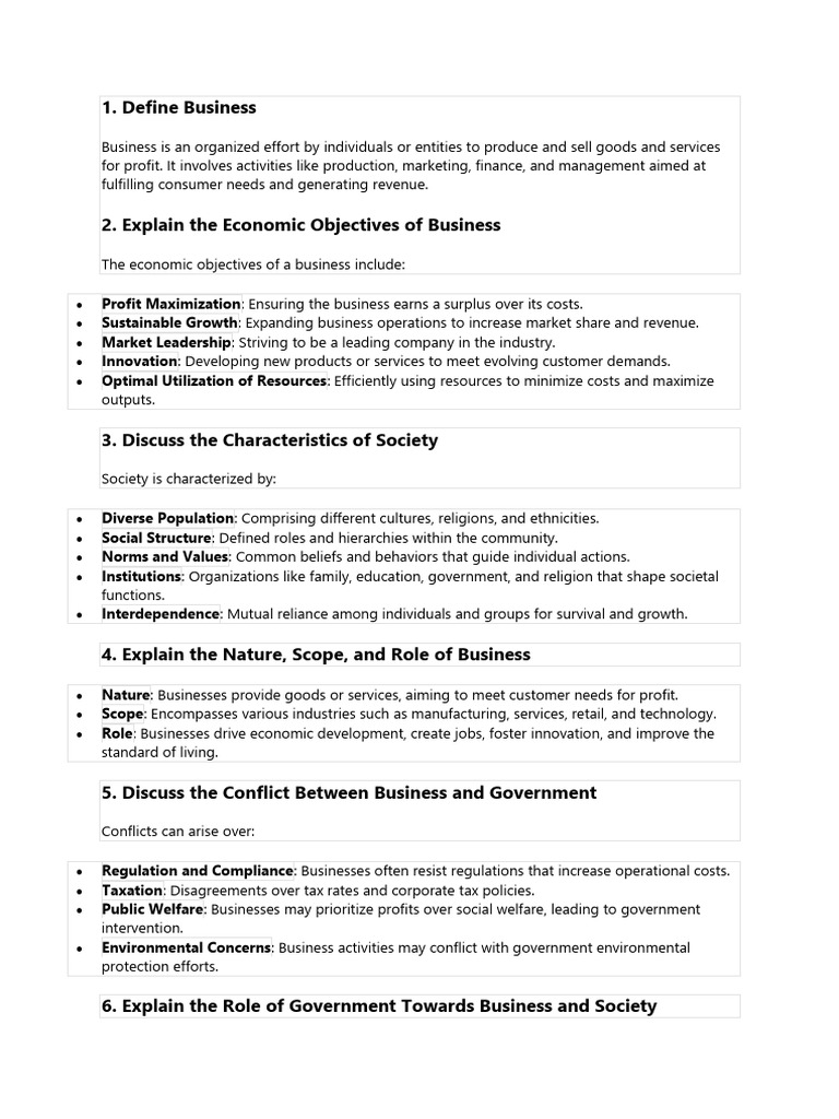 Bgs Question Bank | PDF | Economic Development | Economic Growth