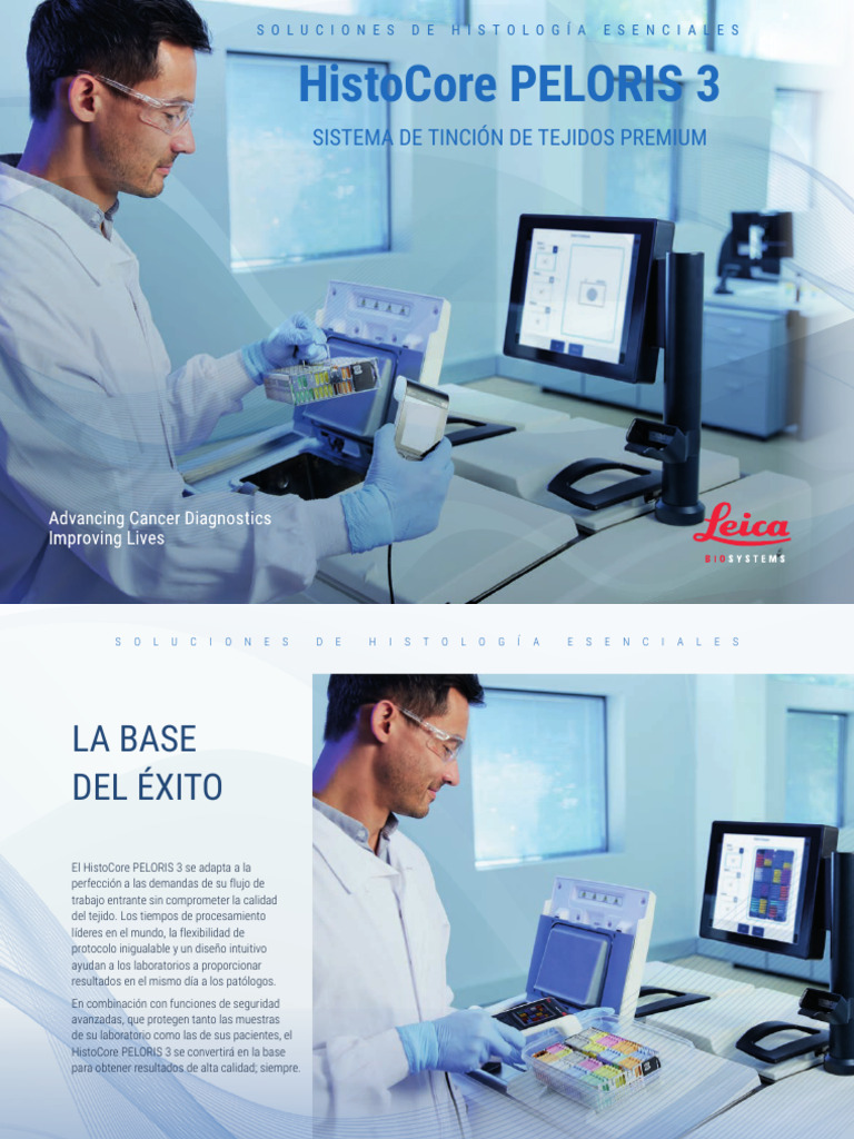 Rev B HistoCore PELORIS 3 Brochure ES | PDF | Laboratorios
