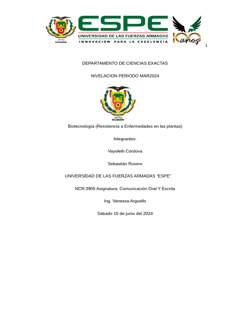 Proyecto de Investigacion COE (1) - 1.. | PDF | Las bacterias | Inhibidor de la enzima