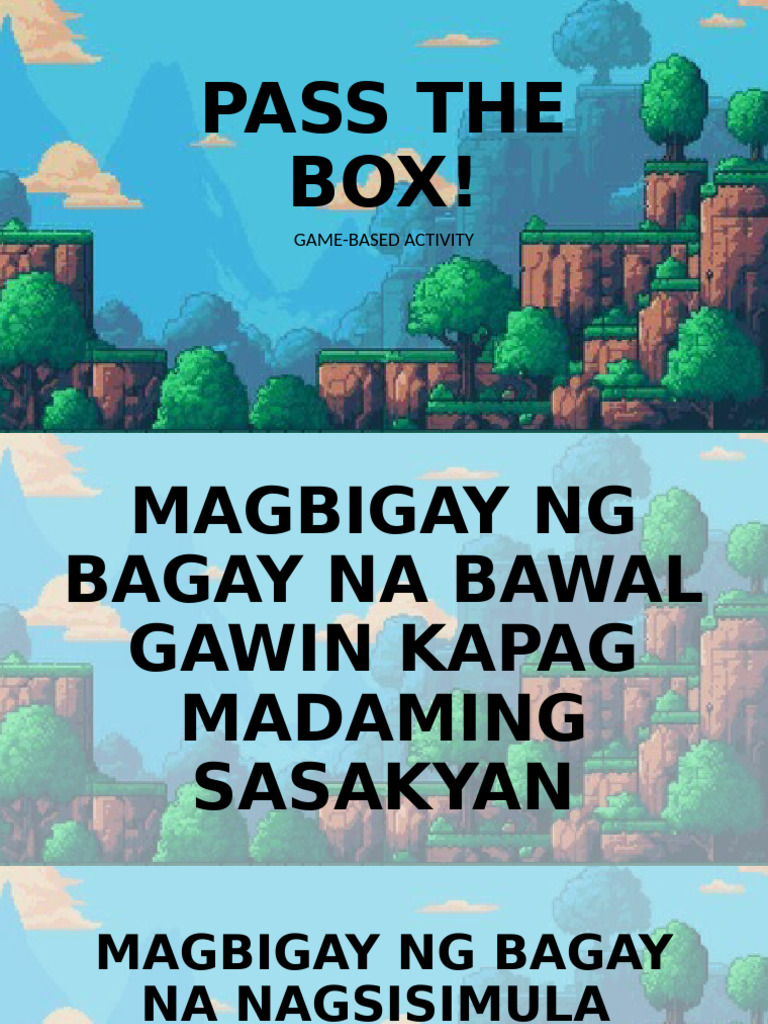 Pass The Box! | PDF