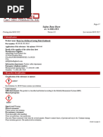 Relton New Rapid Tap SDS Summary | PDF | Dangerous Goods | Toxicity