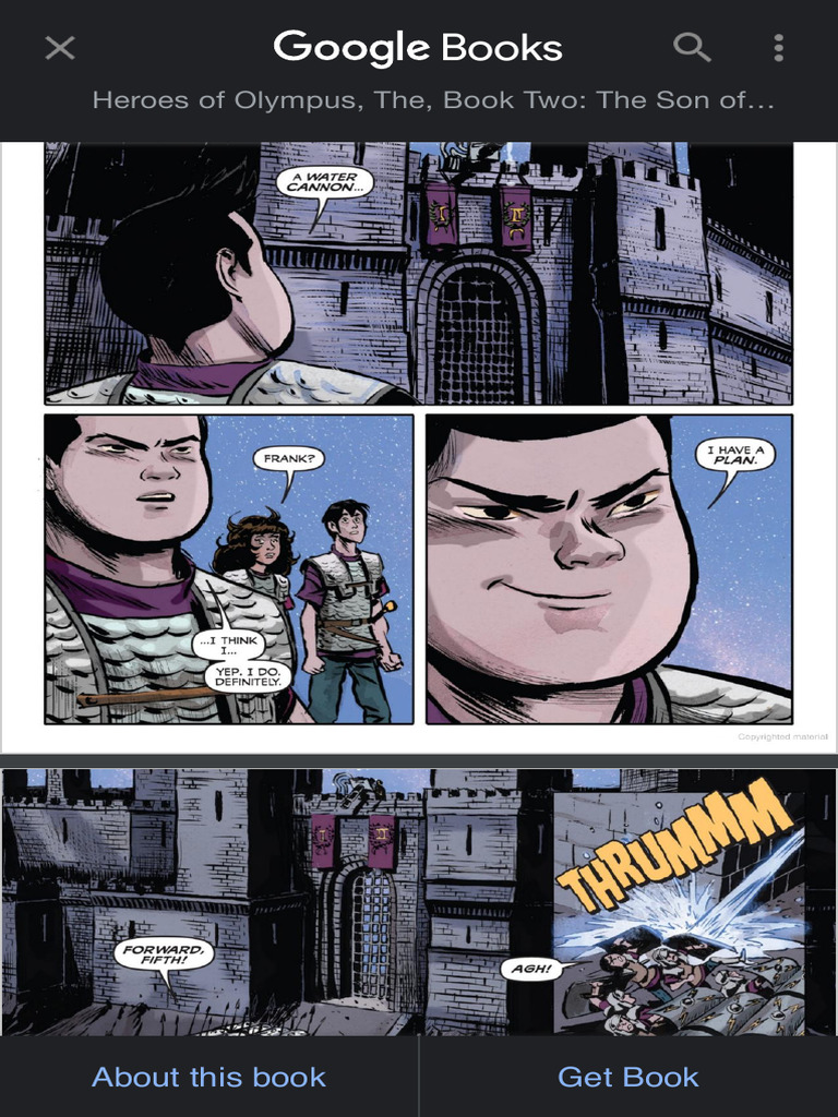 Heroes of Olympus, The, Book Two The Son of Neptune, The Graphic Novel ...
