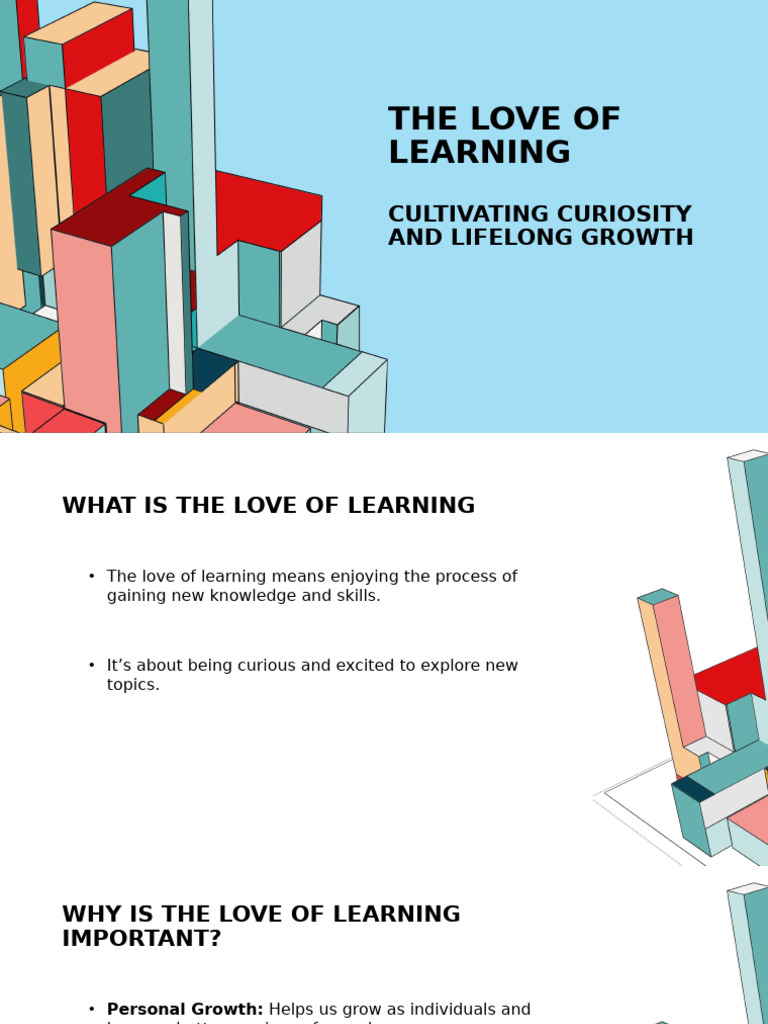 The Love of Learning | PDF