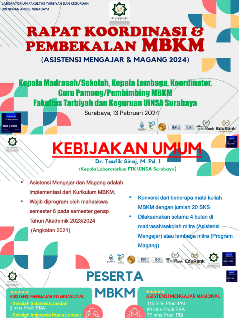 Materi Kebijakan Teknis MBKM-Fix 2 Peb 2024 (2) | PDF