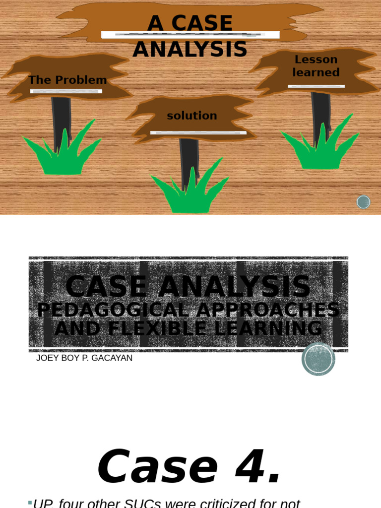 case analysis fl GACAYAN | PDF | Communication | Learning